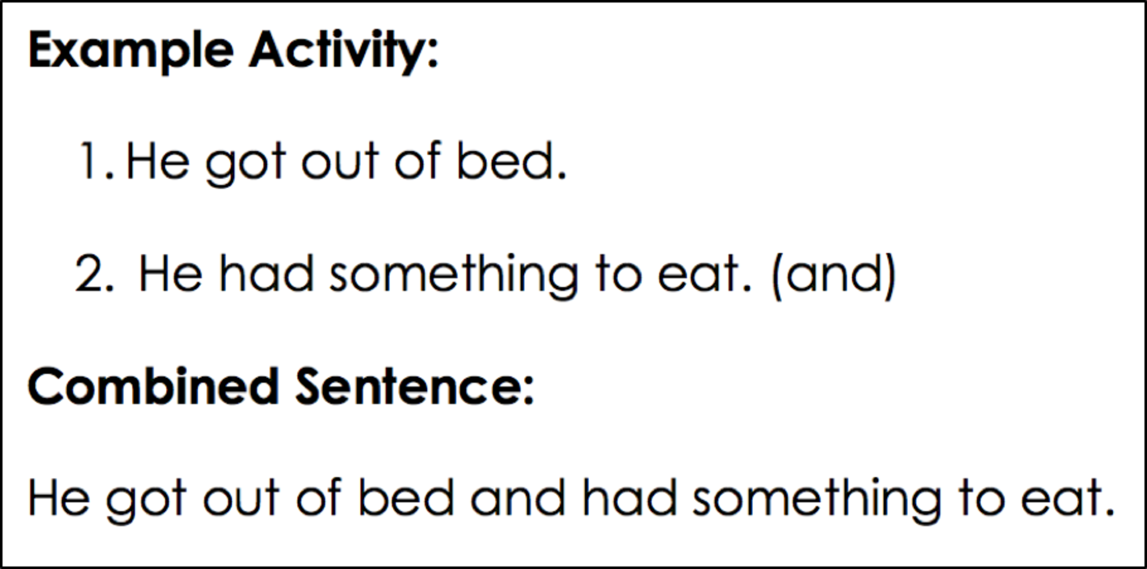 Sentence Combining | Student Engagement Project | Nebraska